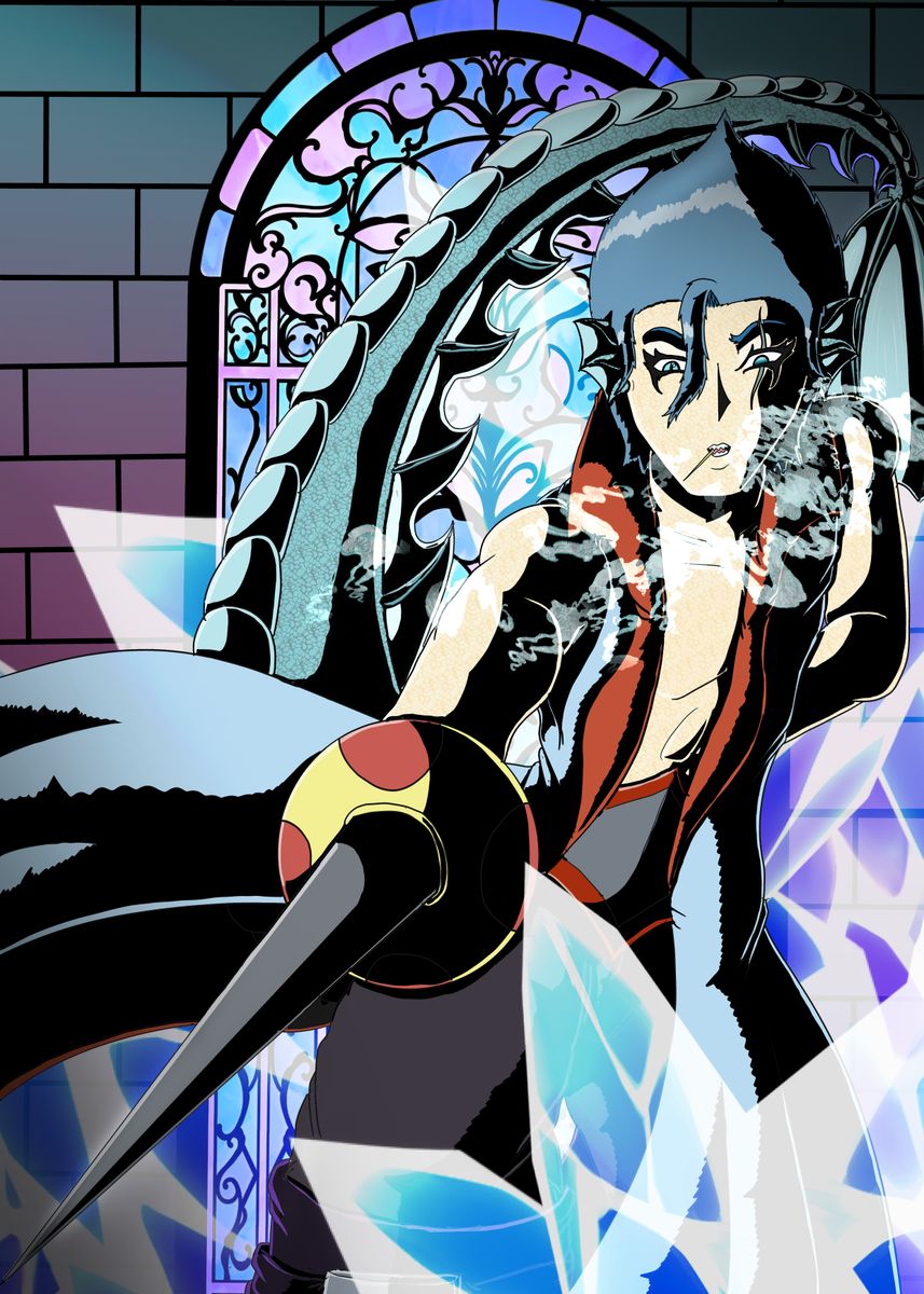 'Nogard' Poster, picture, metal print, paint by Vamp The Lost Soul ...