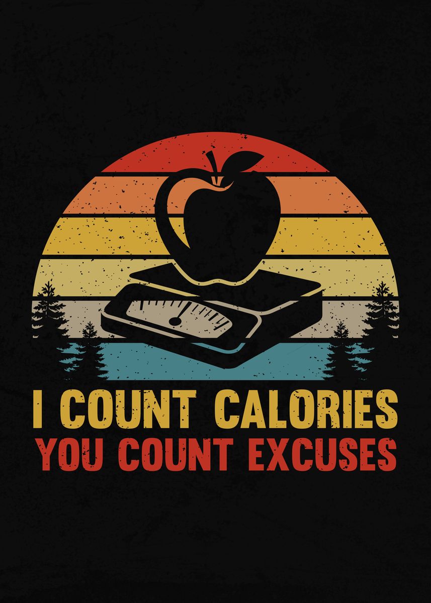 'Funny Diet Retro Dietitian Humor Nutritionist' Poster, picture, metal ...