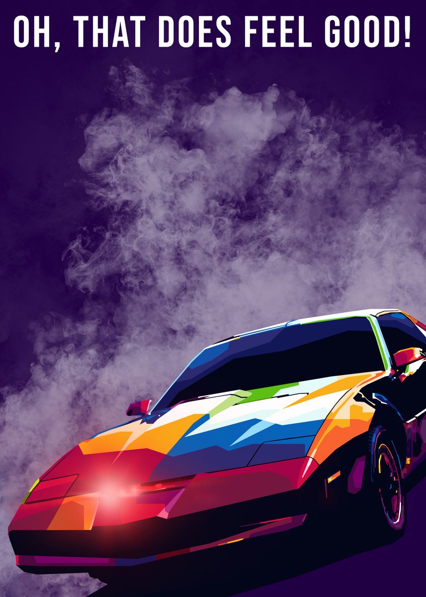 'Kitt Quotes' Poster, picture, metal print, paint by Pop art Studio ...