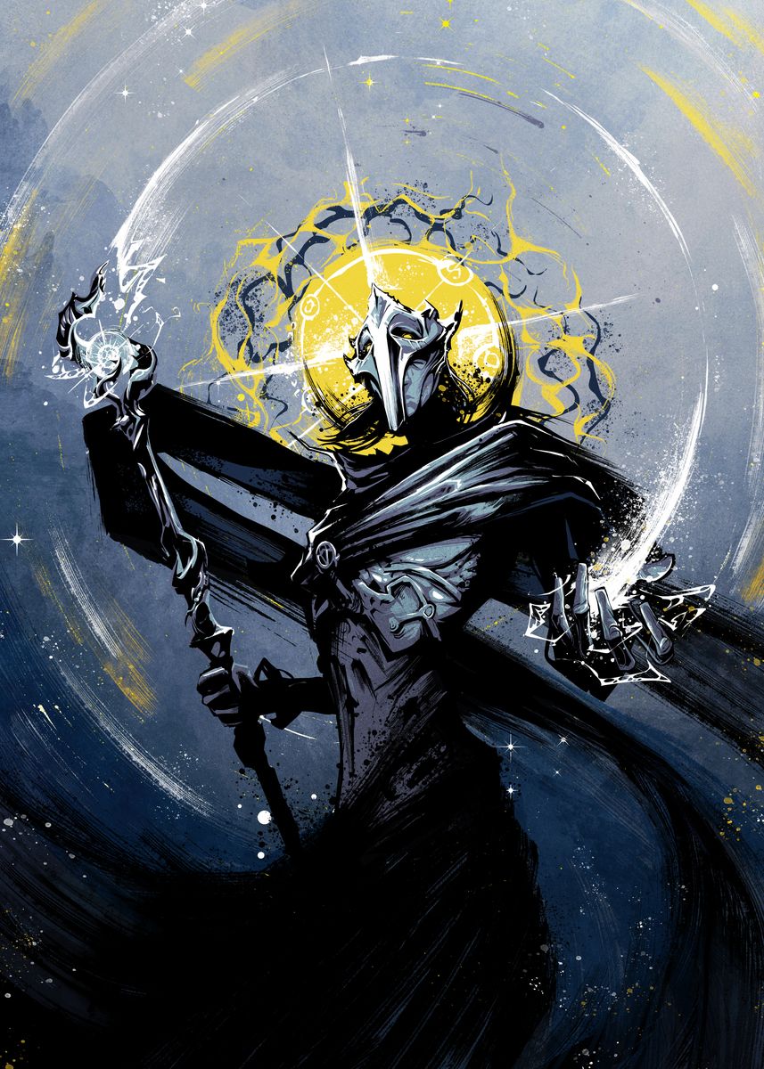 'The Machine Herald' Poster, picture, metal print, paint by Arcane ...