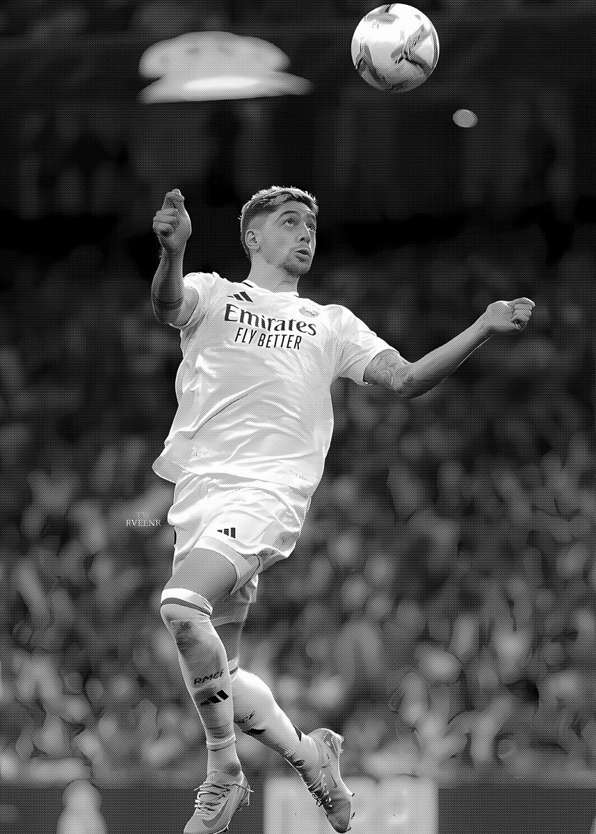 'Federico Valverde' Poster, picture, metal print, paint by Kacangan ...