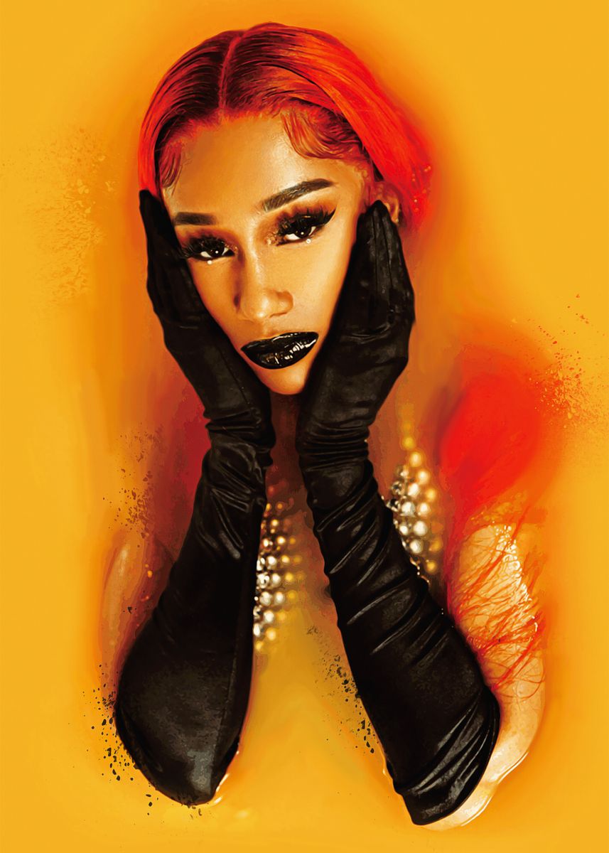 'BIA' Poster, picture, metal print, paint by Micho Abstract | Displate