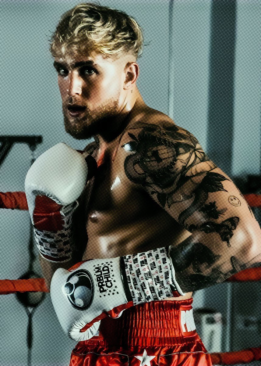 'Jake Paul Digital art' Poster, picture, metal print, paint by Hynn ...