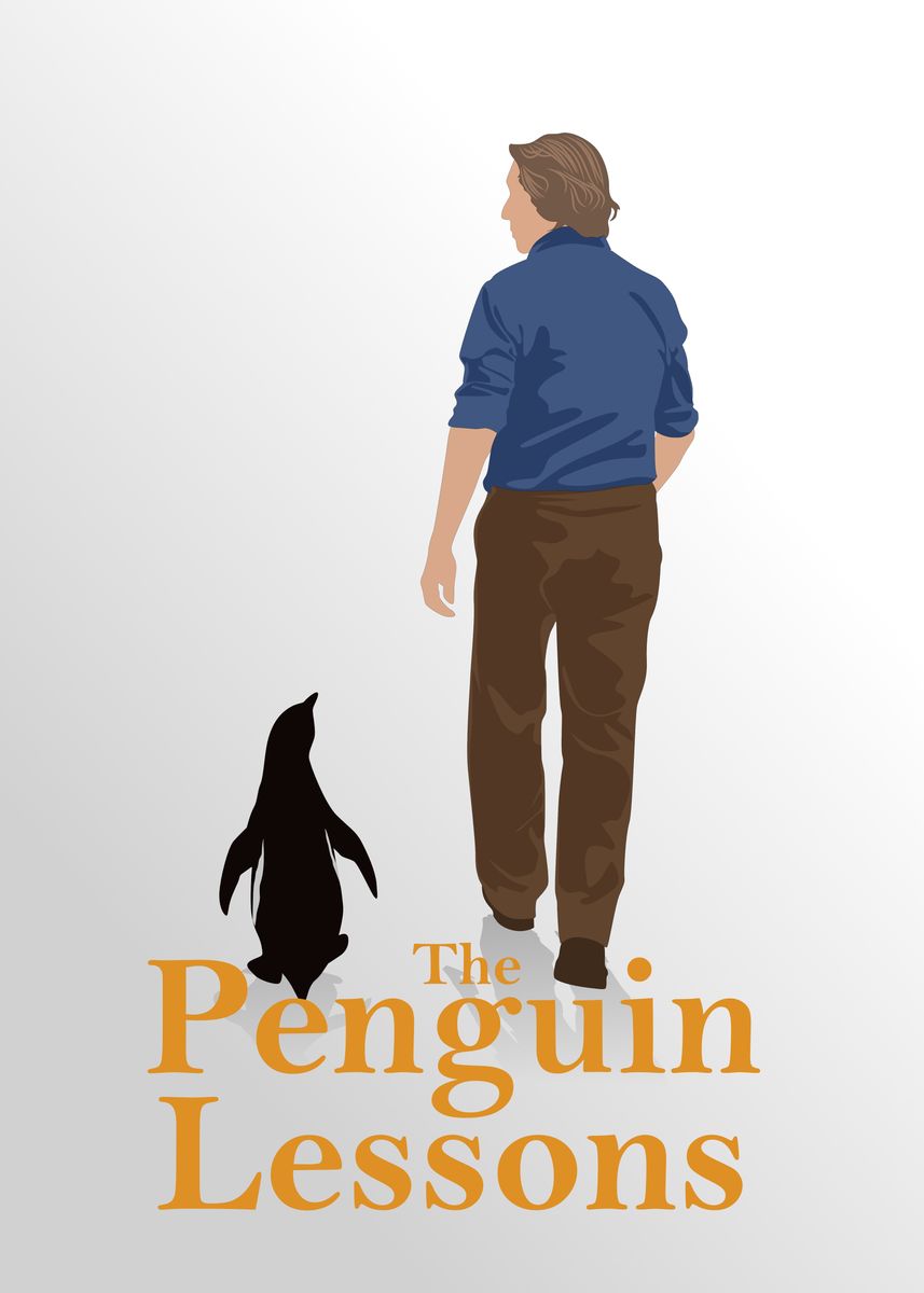 'The Penguin Lessons Poster' Poster, picture, metal print, paint by ...