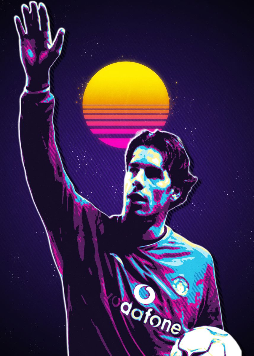 'Ruud Van Nistelrooy Manchester United' Poster, picture, metal print ...