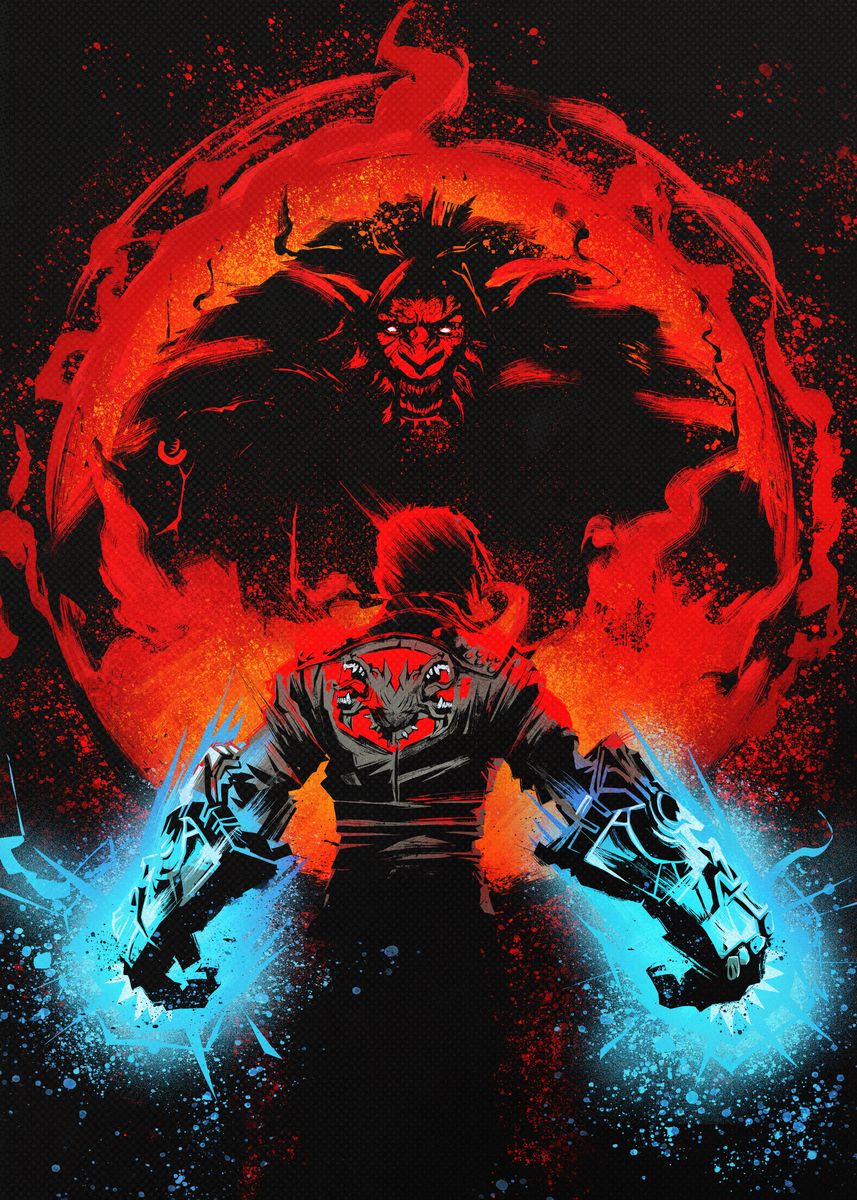 'Mercy' Poster, picture, metal print, paint by Arcane | Displate