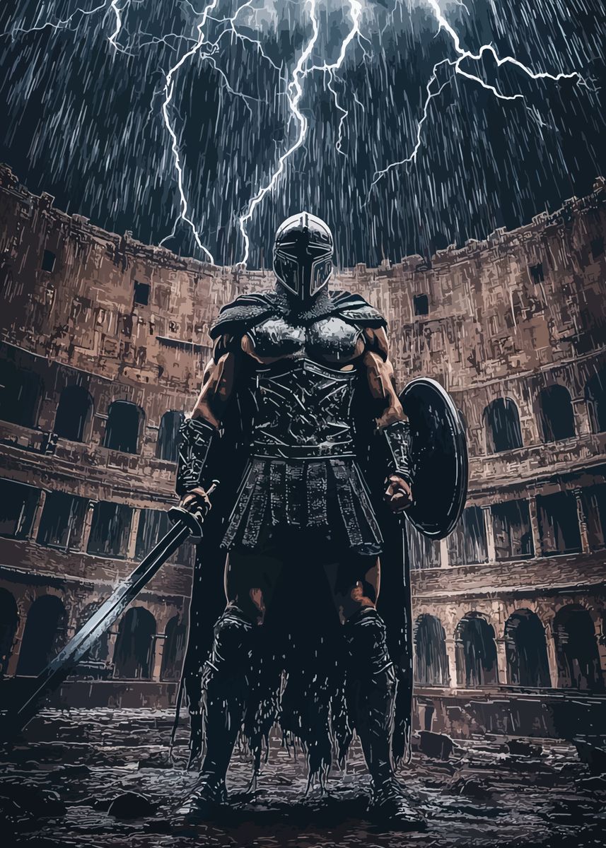 'Soldier Spartan 300' Poster, picture, metal print, paint by jetsss ...