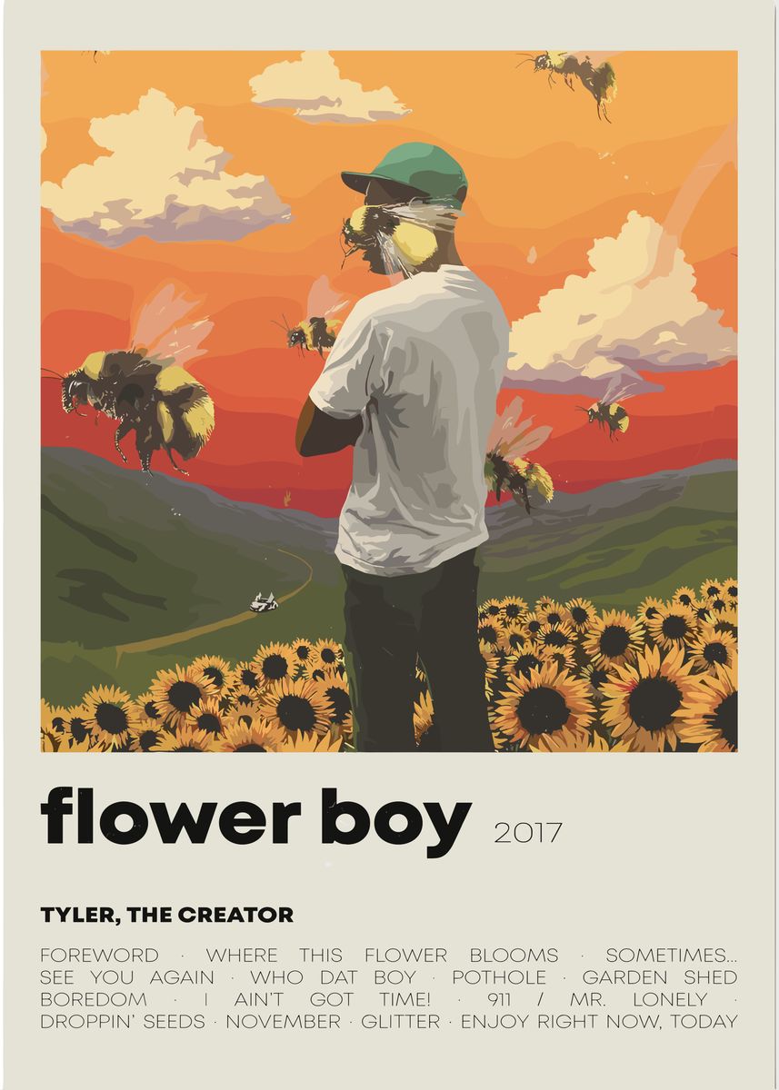 'Tyler, the Creator ' Poster, picture, metal print, paint by Snoor ...