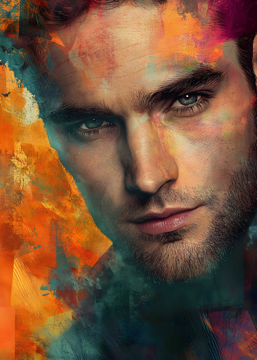 'Robert Pattinson' Poster, picture, metal print, paint by NiraFvy ...