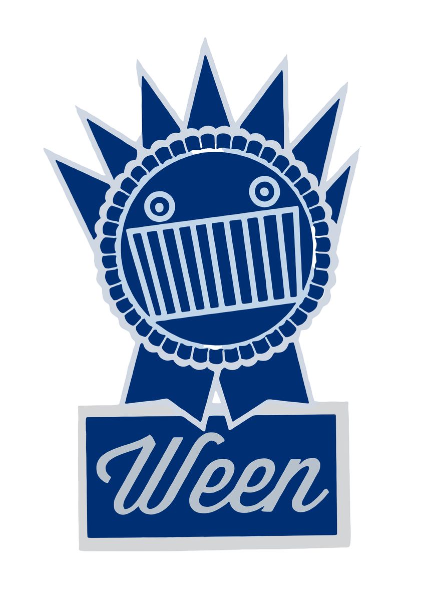 'Ween Band Logo' Poster, picture, metal print, paint by Bendrat Core ...