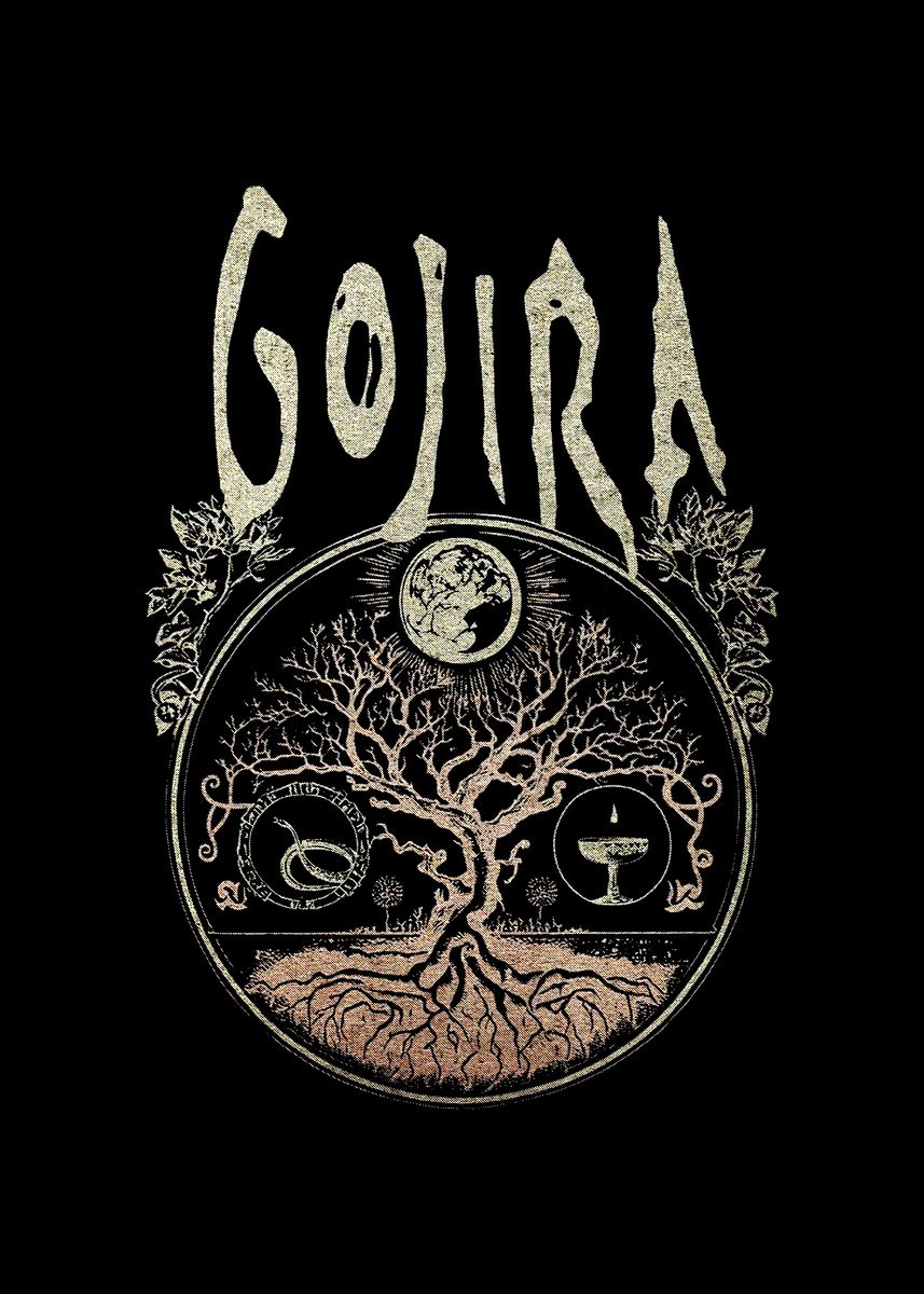 'Gojira Band Logo' Poster, picture, metal print, paint by dangerous 00 ...
