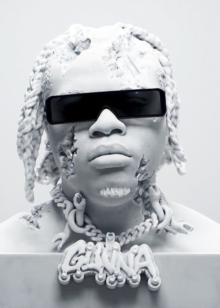 'Gunna Rapper Hip Hop Music' Poster, picture, metal print, paint by ...