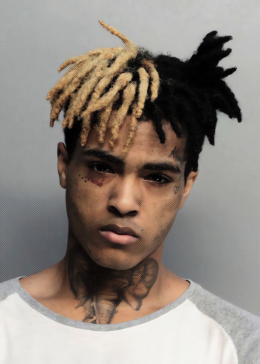 'XXXTentacion Portrait' Poster, picture, metal print, paint by Rick E ...