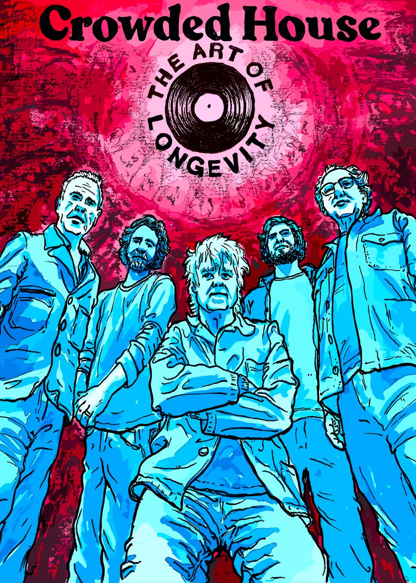 'Crowded House Album Art' Poster, picture, metal print, paint by ...