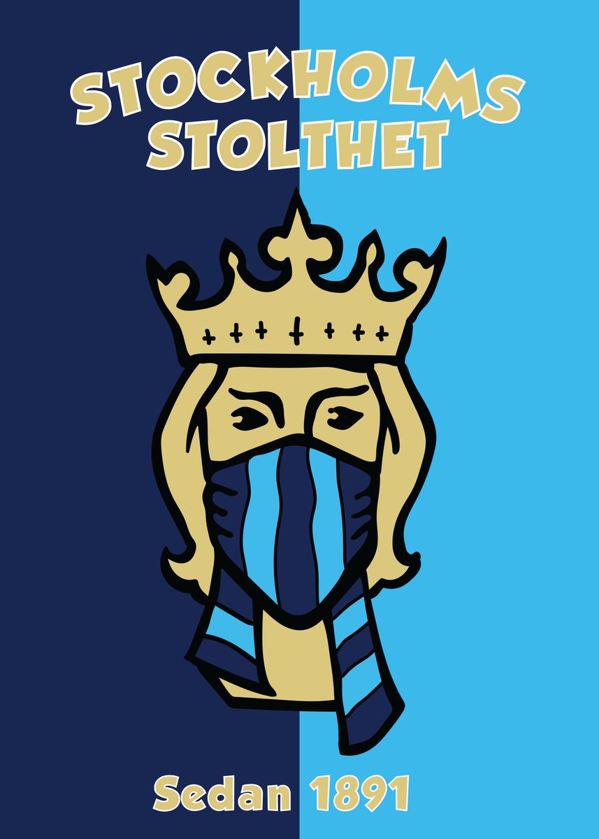 'Stockholm's Pride Ultras' Poster, picture, metal print, paint by ...