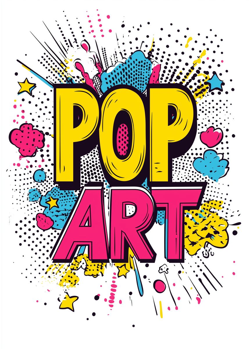 'Pop Art ' Poster, picture, metal print, paint by Paulo José | Displate