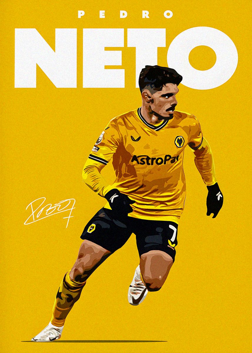 'Pedro Neto' Poster, picture, metal print, paint by Katy 227 | Displate