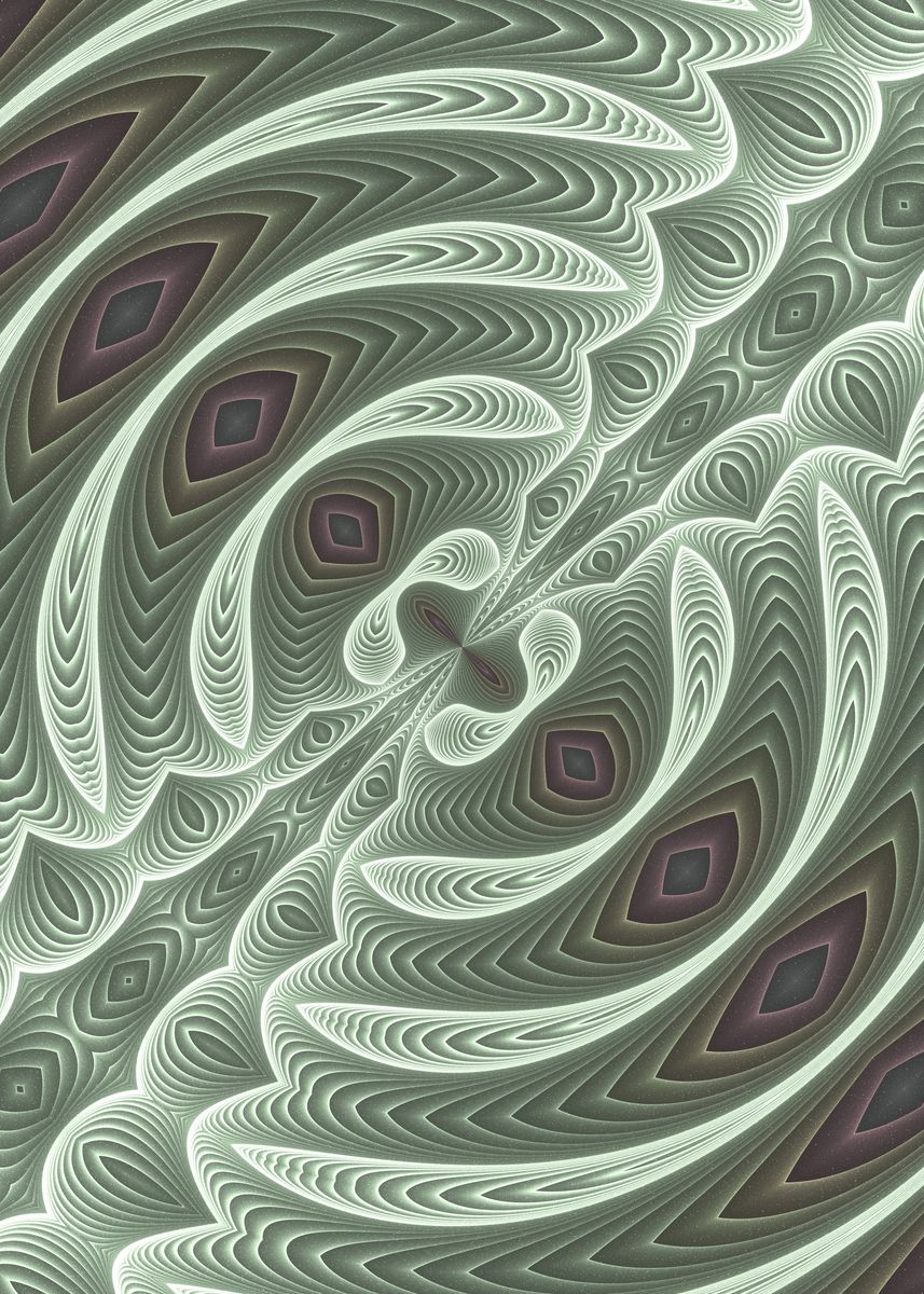 'Alien Lines' Poster, picture, metal print, paint by AnAmericanLassie ...