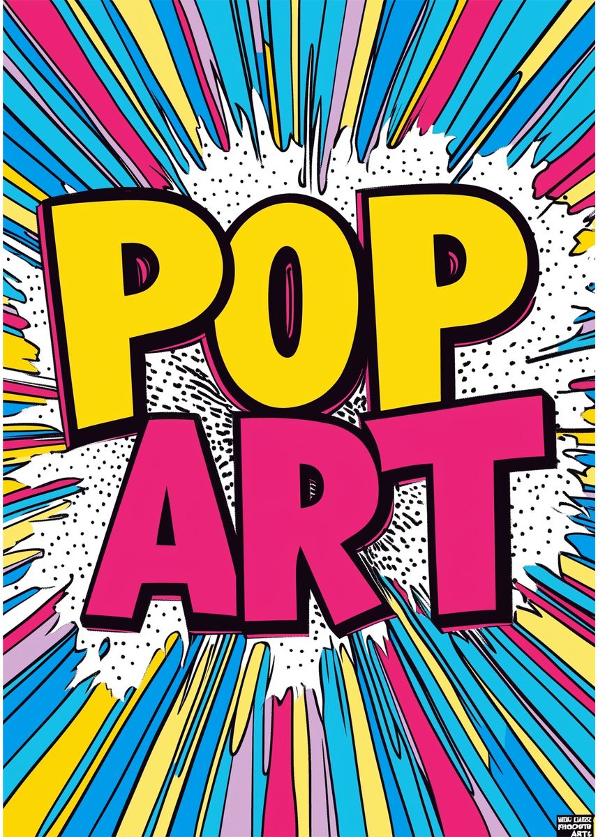 'Pop Art ' Poster, picture, metal print, paint by Paulo José | Displate