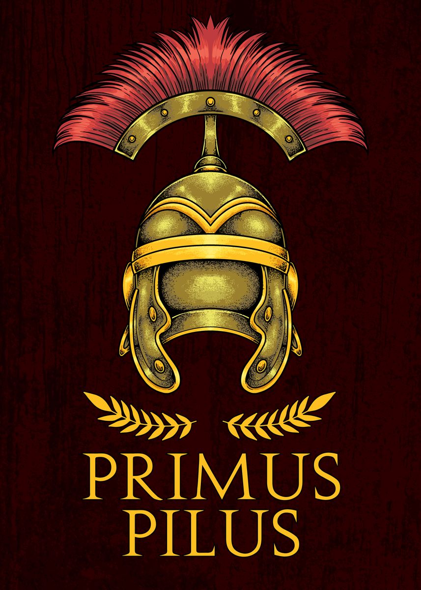'Primus Pilus' Poster, picture, metal print, paint by pixelbull ...