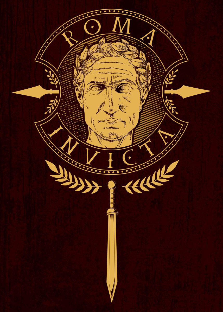 'Roman Empire - Roma Invicta' Poster, picture, metal print, paint by pixelbull Medieval Art and ...