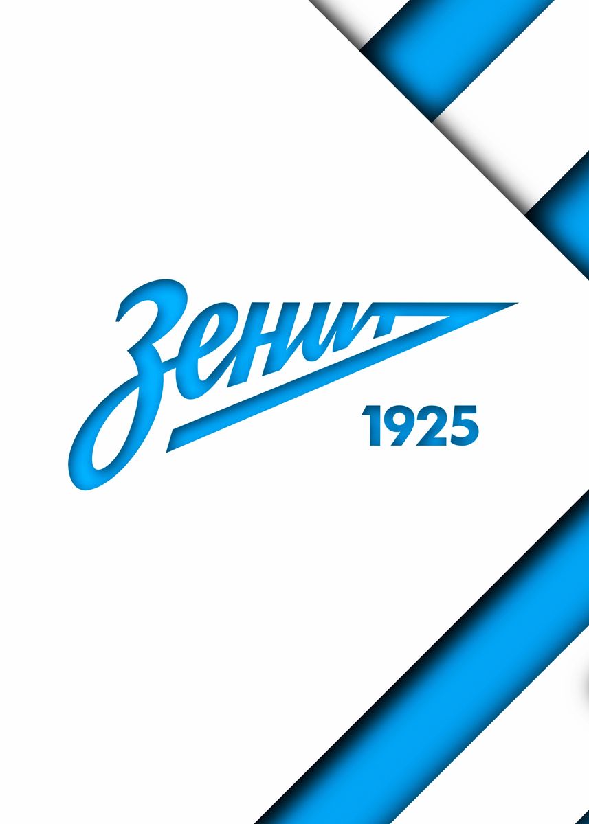 'Zenit Football Club Logo' Poster, picture, metal print, paint by ...