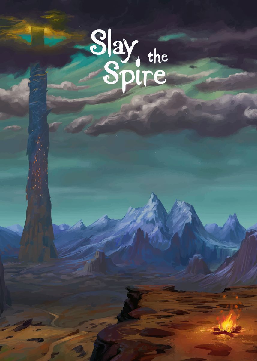 'Slay the Spire Artwork' Poster, picture, metal print, paint by Asy ...