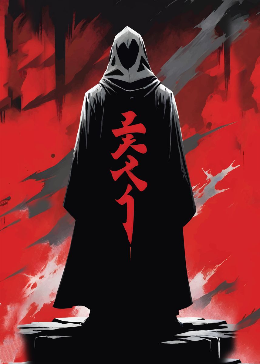 'ITACHI' Poster, picture, metal print, paint by | Displate