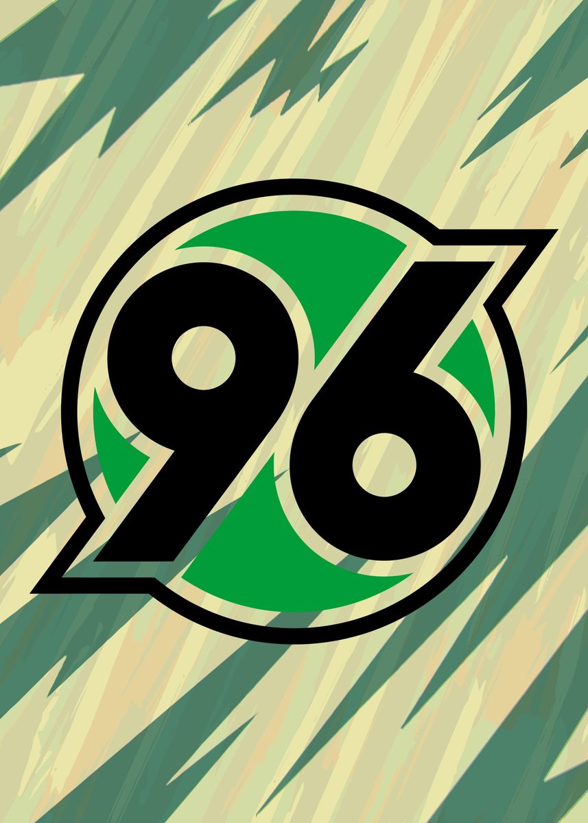 'Hannover 96 Logo' Poster, picture, metal print, paint by Essence ...