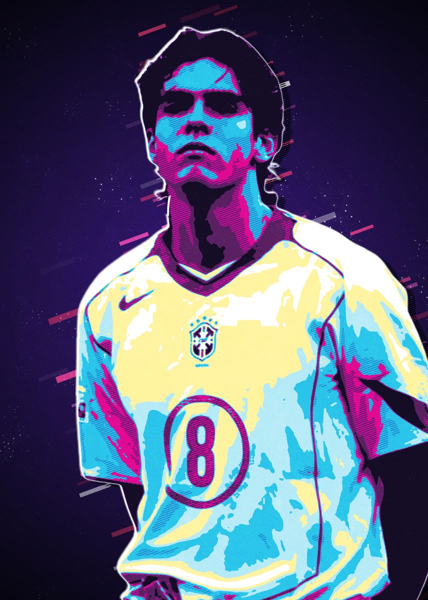 'Kaka Soccer Player' Poster, picture, metal print, paint by Nusi uci ...