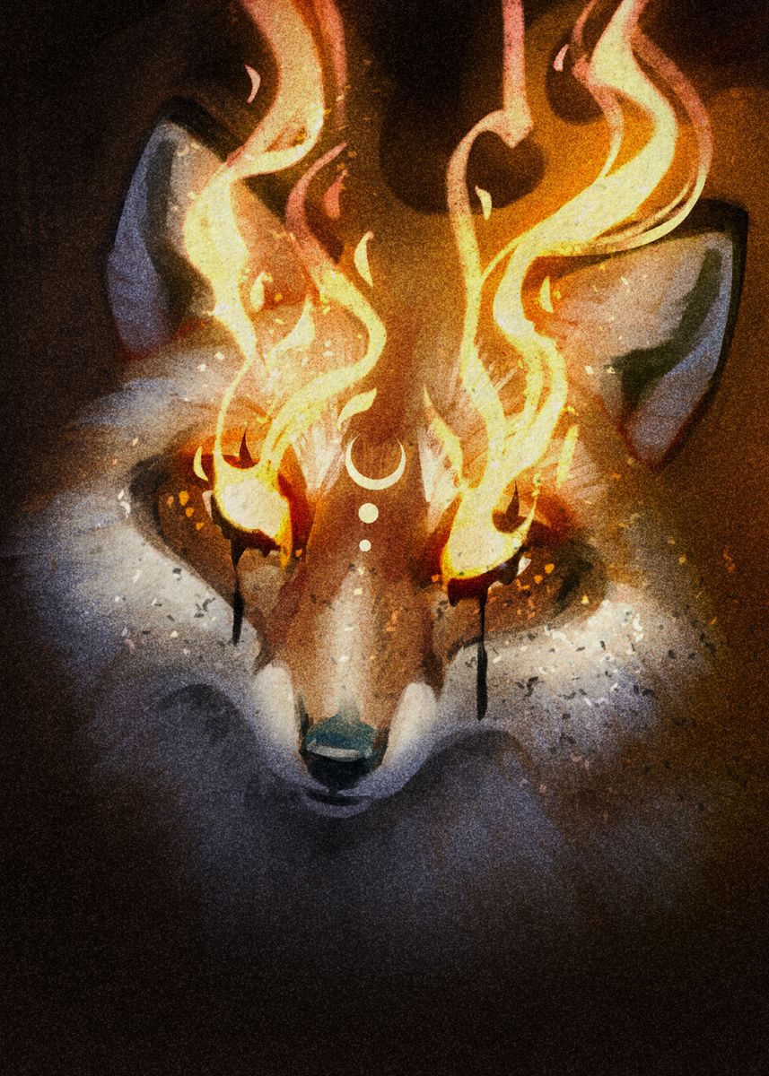 'Ashes' Poster, picture, metal print, paint by Martith | Displate