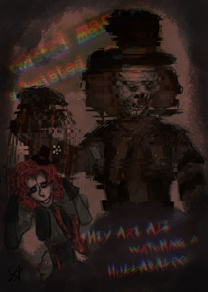 'Weeping Clown' Poster, picture, metal print, paint by San | Displate