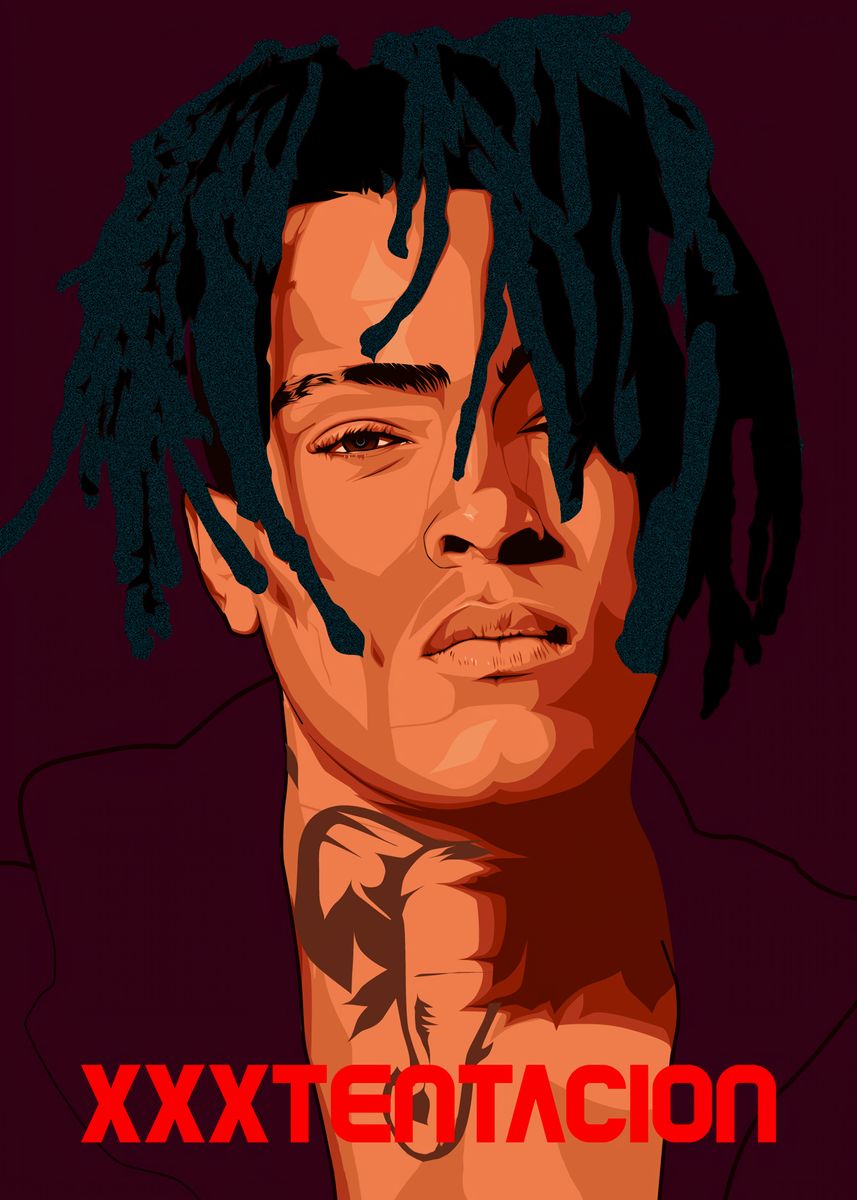 'rap soul music ' Poster, picture, metal print, paint by warrock ...