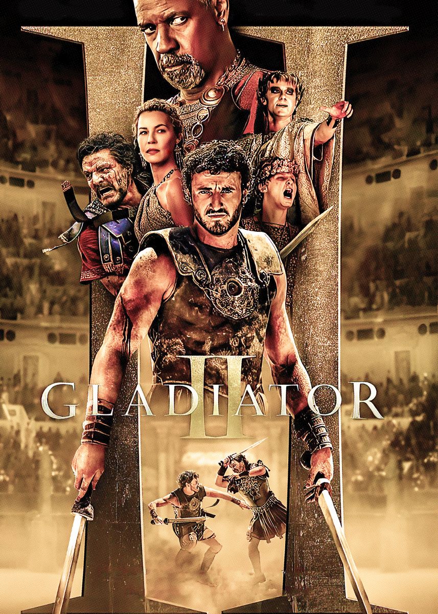 'Gladiator' Poster, picture, metal print, paint by Chole | Displate