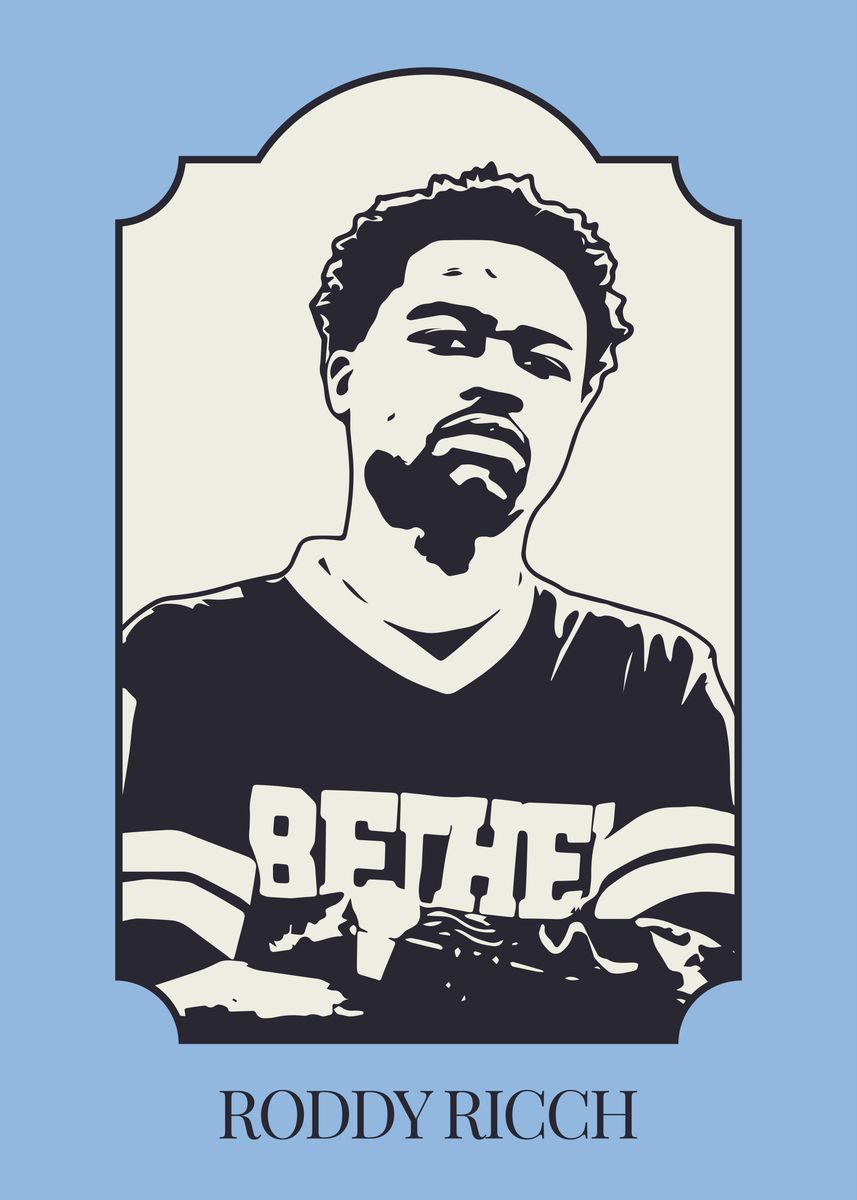 'Roddy Ricch Portrait' Poster, picture, metal print, paint by DE Maps ...