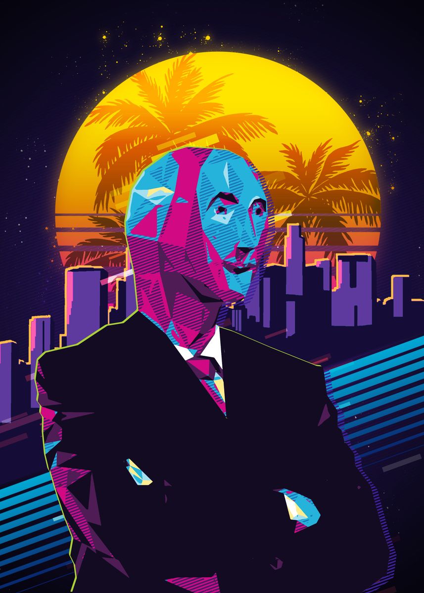 'Stonk meme' Poster, picture, metal print, paint by Lowpoly Posters ...