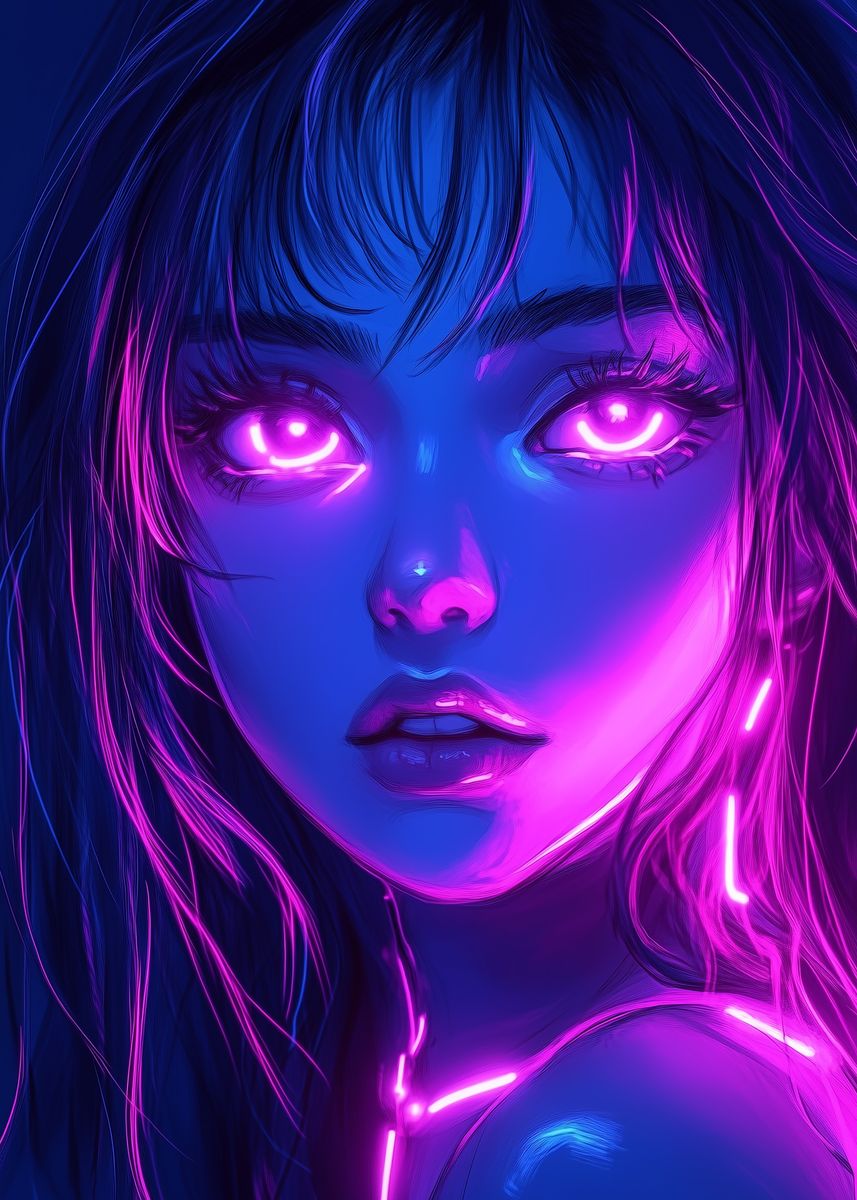 'Radiant Pulse' Poster, picture, metal print, paint by Gyo Renders ...