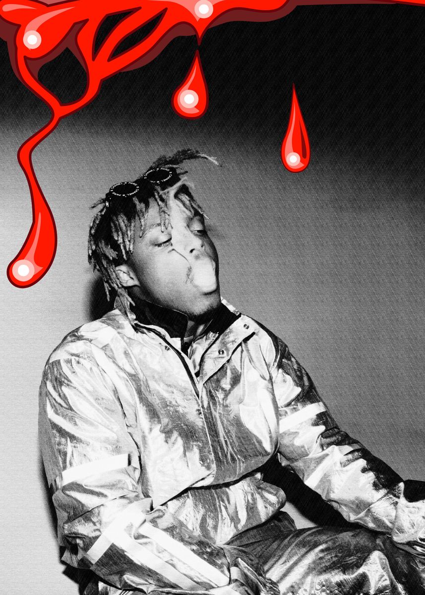 'Juice Wrld Digital Art' Poster, picture, metal print, paint by ...
