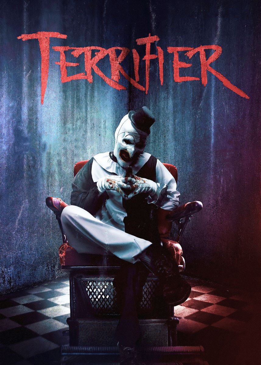 'Terrifier' Poster, picture, metal print, paint by Chads | Displate