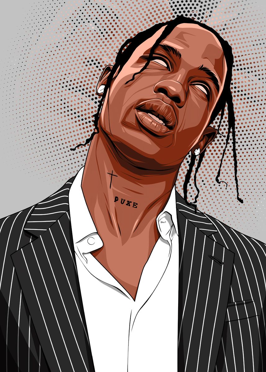 'rapper soul music' Poster, picture, metal print, paint by Rayya Design ...