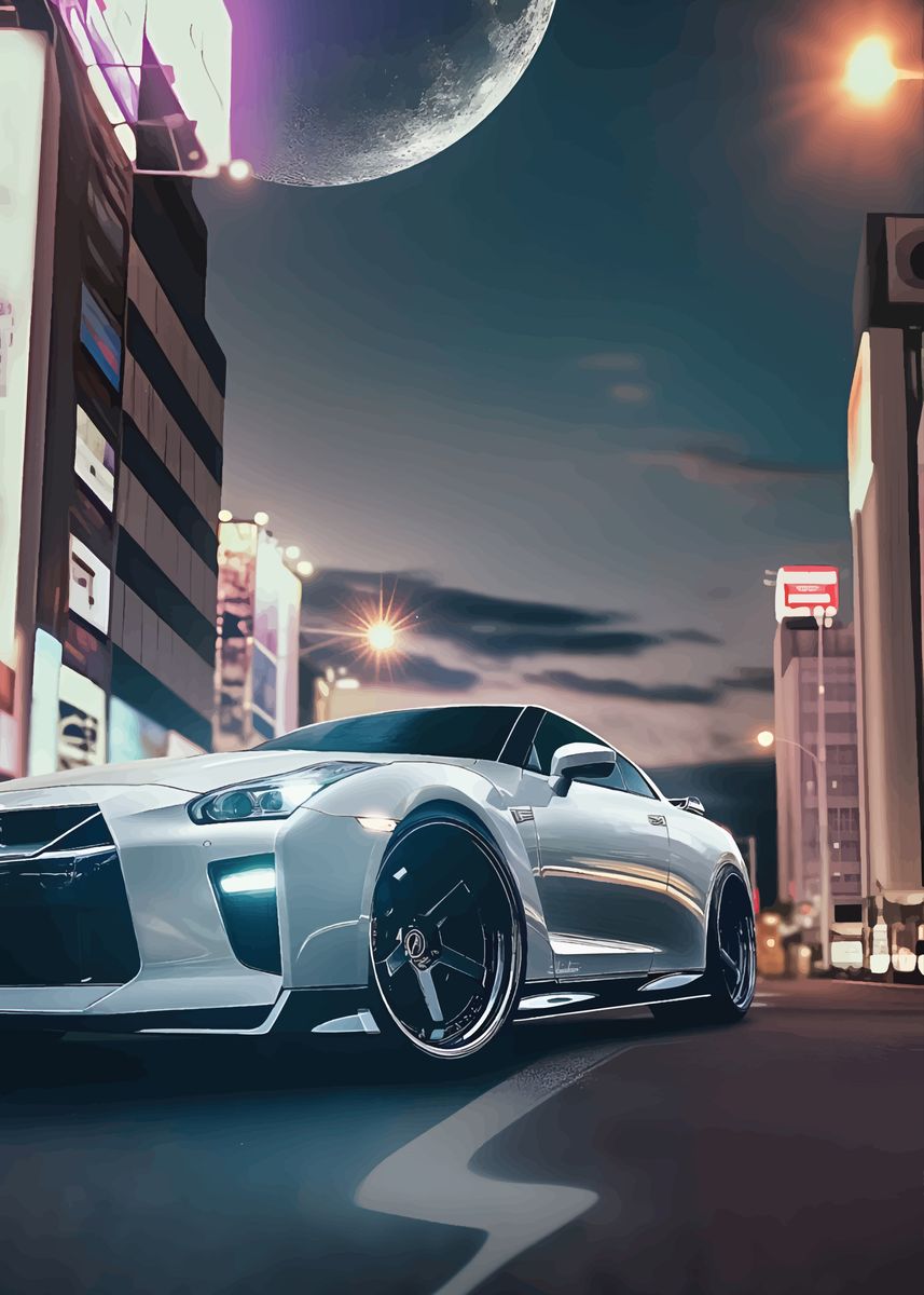 'Need for Speed Night City' Poster, picture, metal print, paint by ...