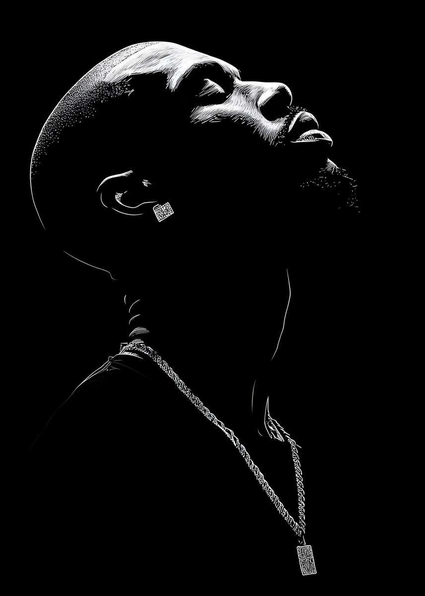 'DMX' Poster, picture, metal print, paint by Reinaa | Displate