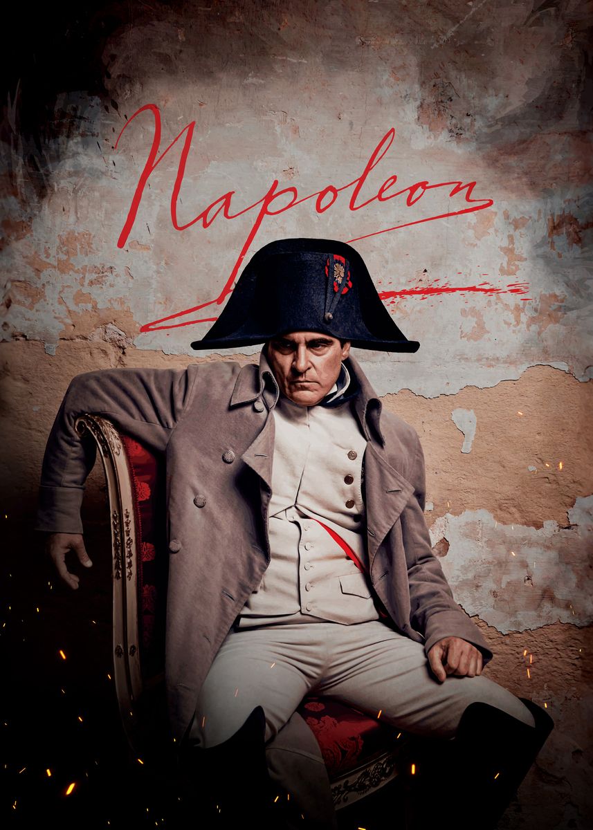 'Napoleon' Poster, picture, metal print, paint by Micho Abstract | Displate