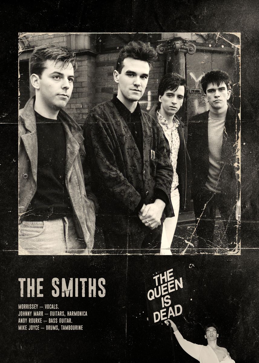 'the smiths' Poster, picture, metal print, paint by Archelaus Ema ...