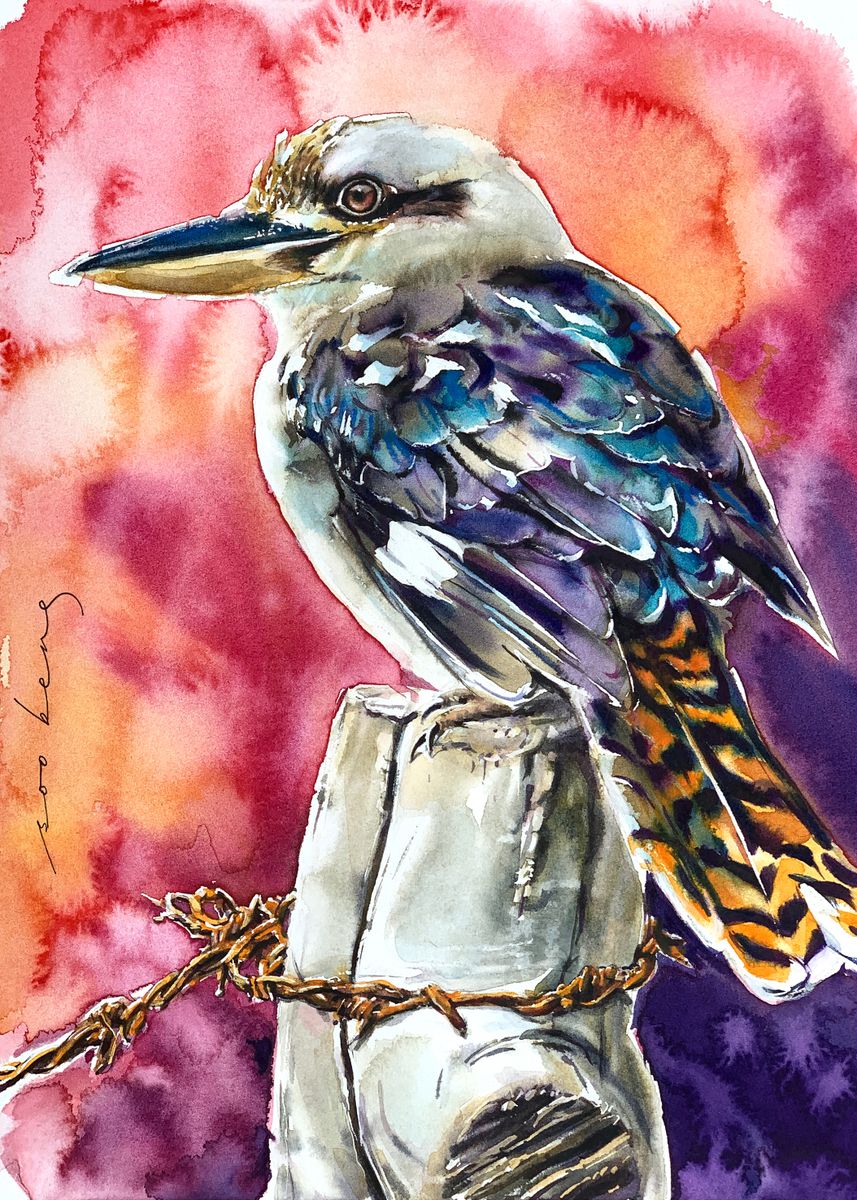 'Woodland Gaze' Poster, picture, metal print, paint by Soo Beng Lim ...