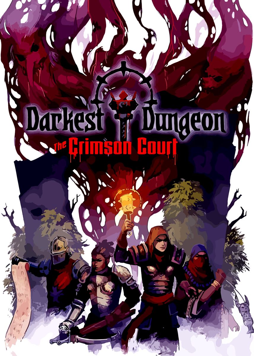 'Darkest Dungeon: Crimson Court' Poster, picture, metal print, paint by ...
