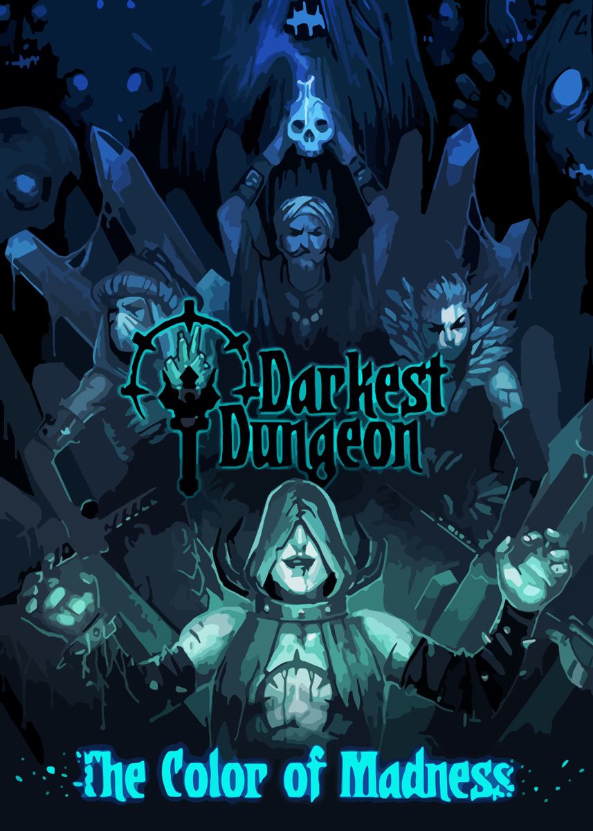 'Darkest Dungeon: The Color of Madness' Poster, picture, metal print ...