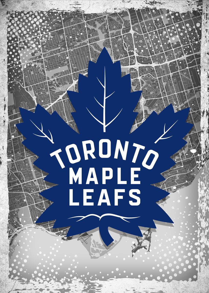 'Toronto Maple Leafs' Poster, picture, metal print, paint by NHL | Displate