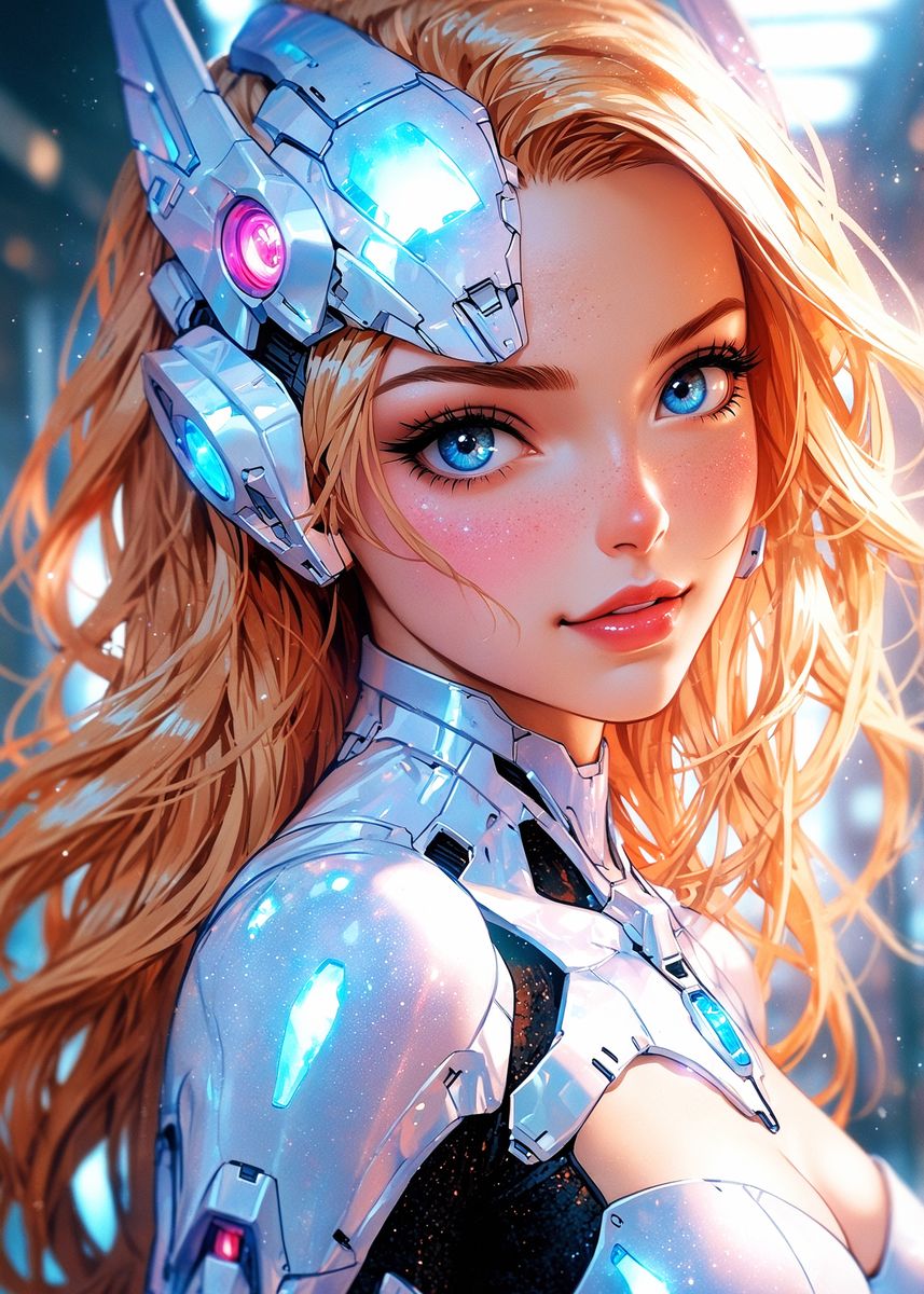 'Stacey Starlight - Space Adventurer' Poster, picture, metal print ...