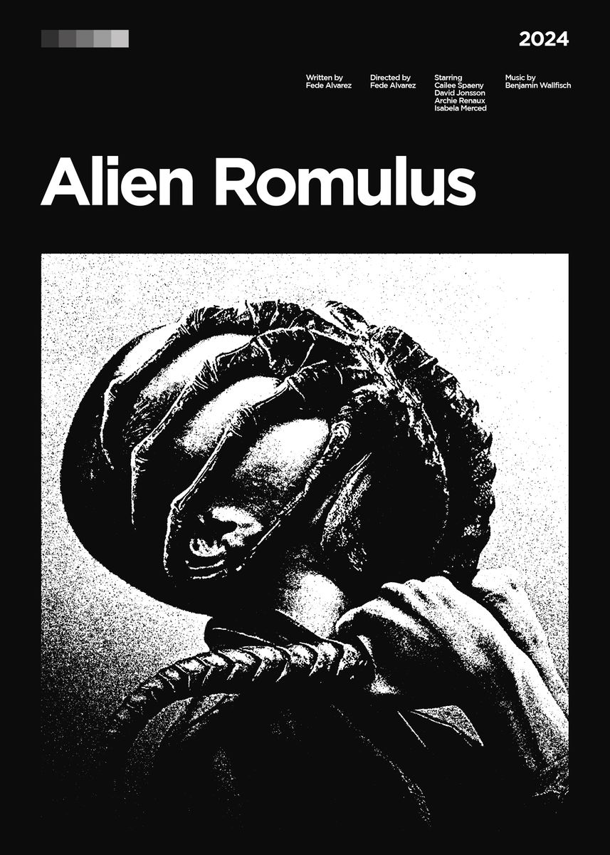 'Alien Romulus' Poster, picture, metal print, paint by Geral Dwi Cahyo ...